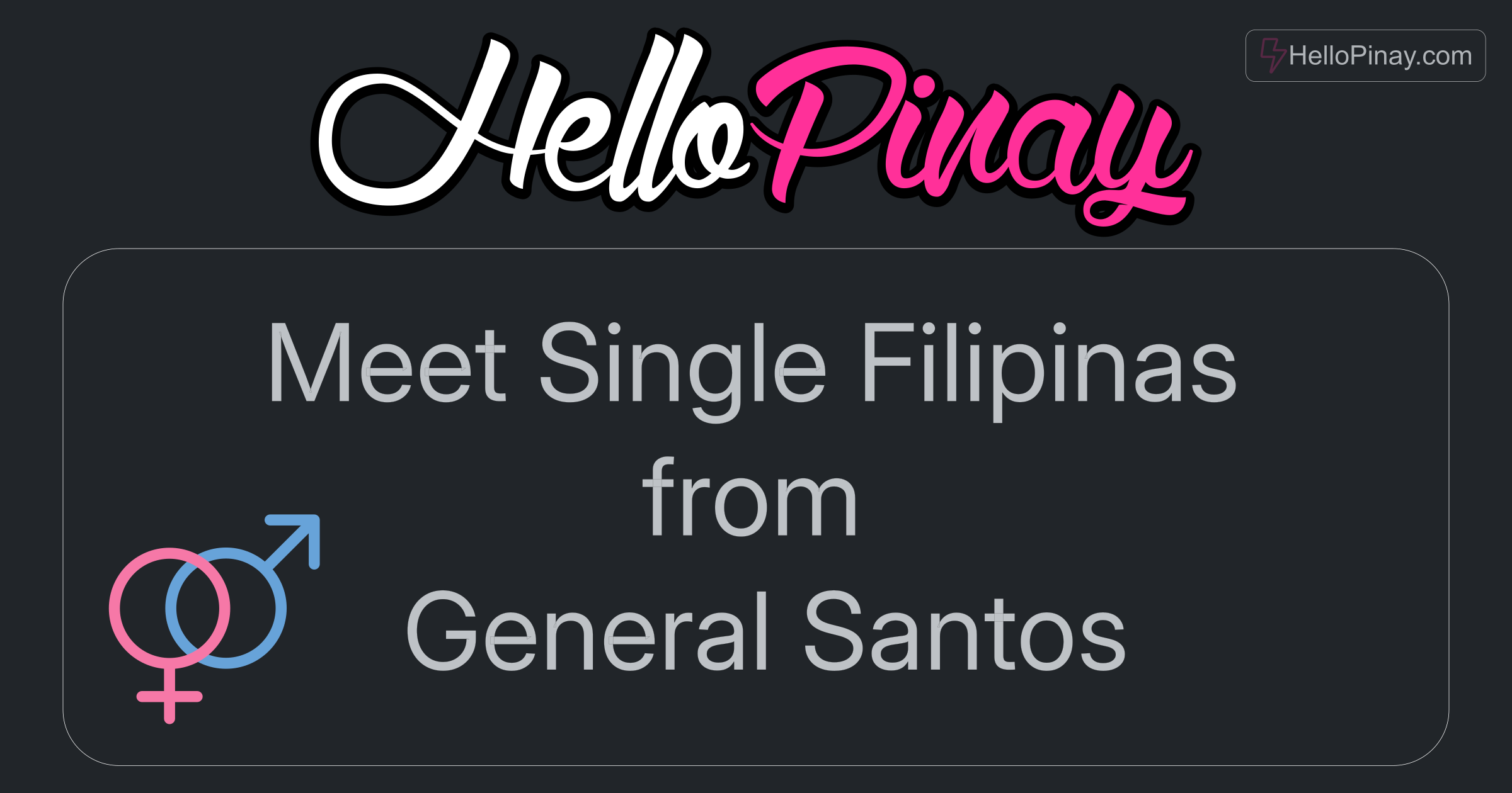 General Santos City, Philippines Filipina Singles